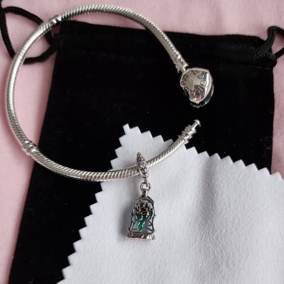 Disney | Jewelry | Nwot Pandora X Disney Beauty And The Beast Enchanted ...